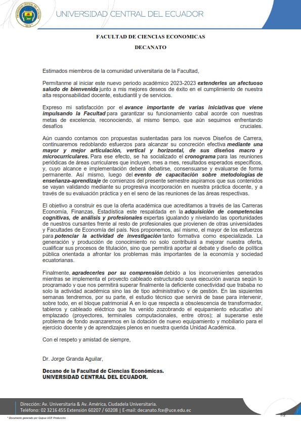 home - Universidad Central del Ecuador